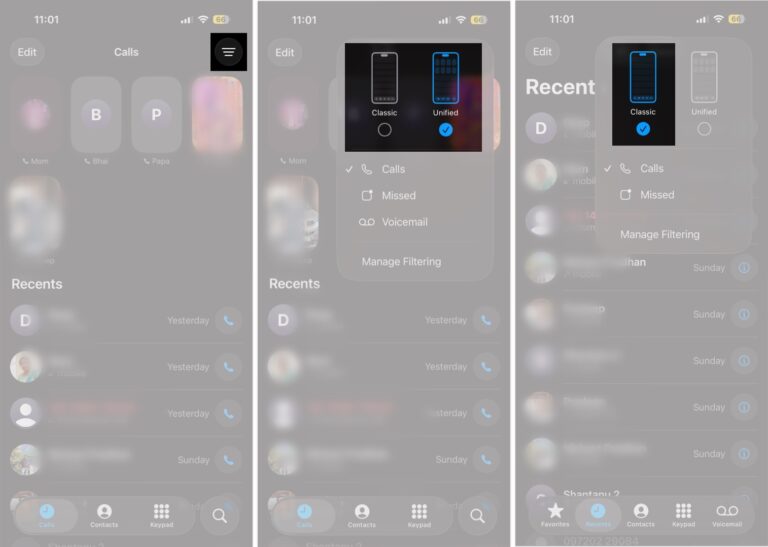 How to Bring Back the Classic Phone App Interface in iOS 26 - iGeeksBlog