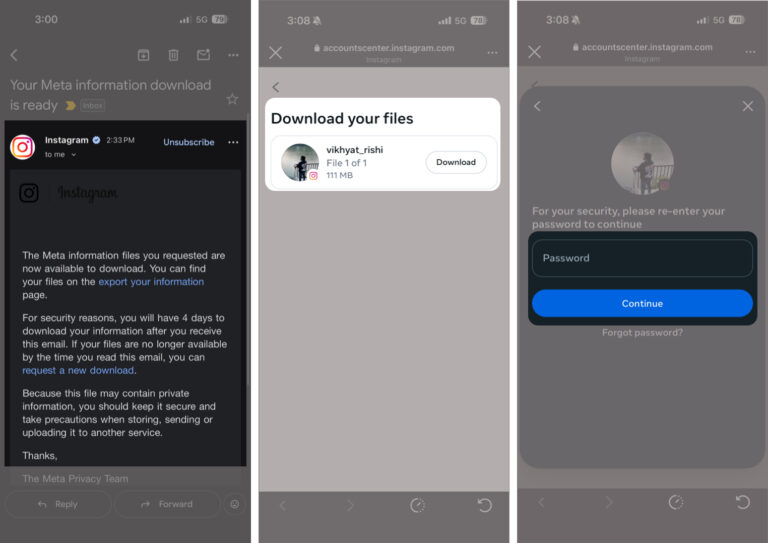 How to Download Your Instagram Data: Messages, Photos and Activity ...