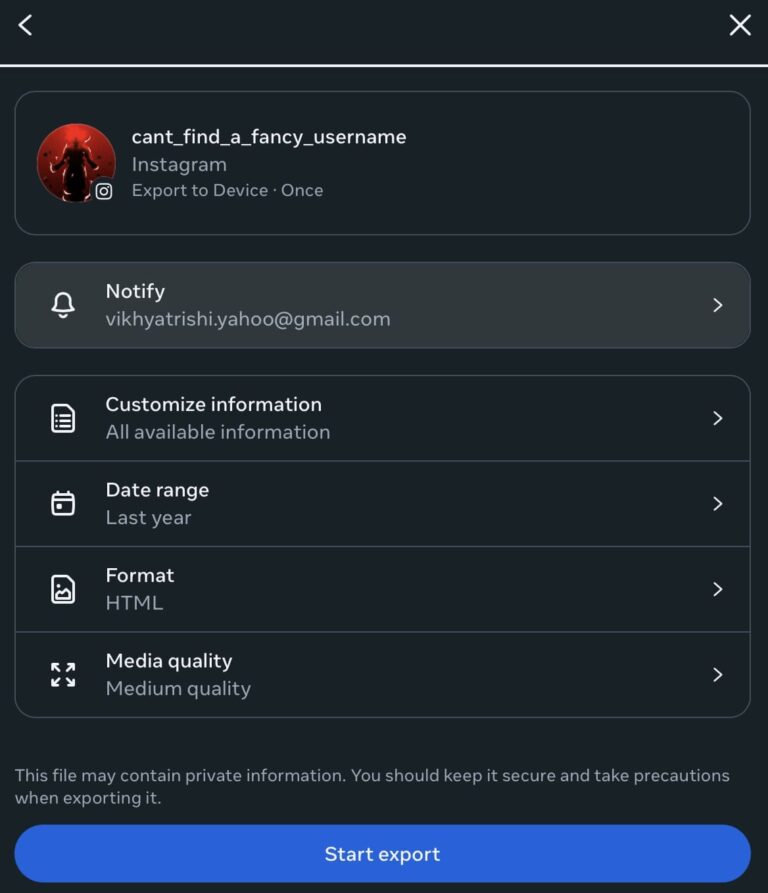 How to Download Your Instagram Data: Messages, Photos and Activity ...