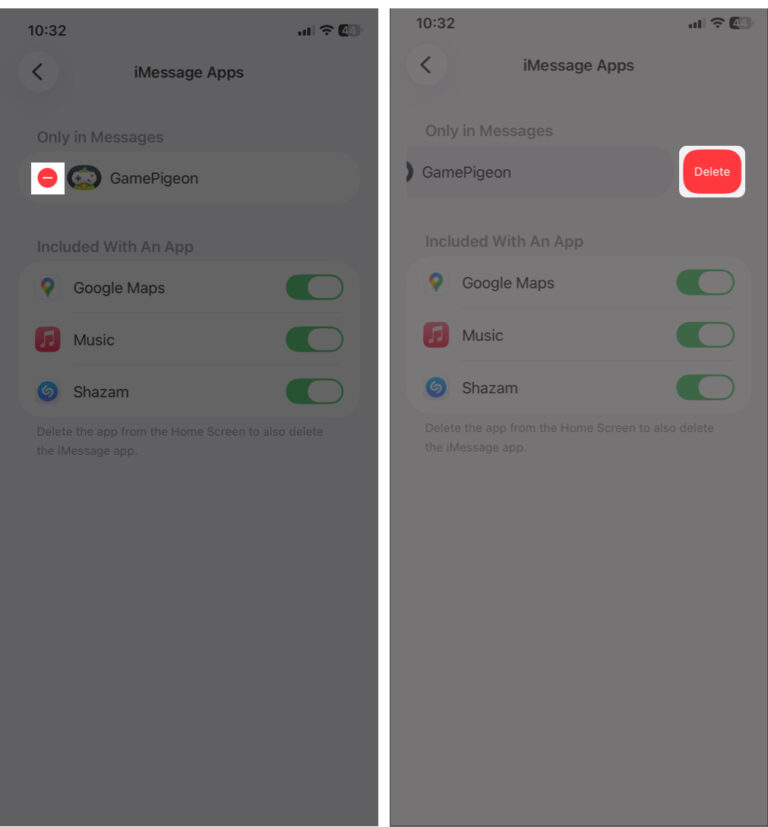 How to Rearrange and Delete iMessage Apps on iPhone or iPad – iGeeksBlog