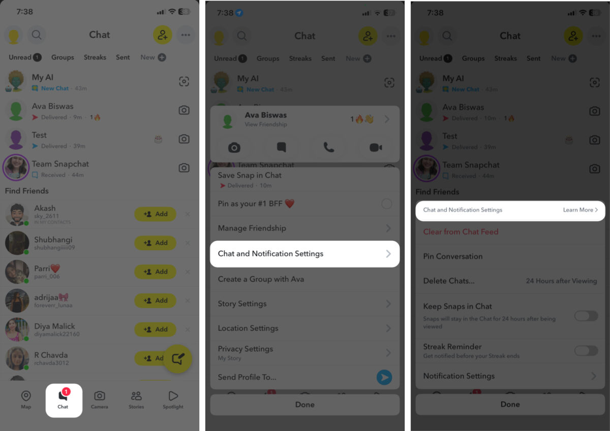 How to Mute Someone on Snapchat Without Blocking – iGeeksBlog