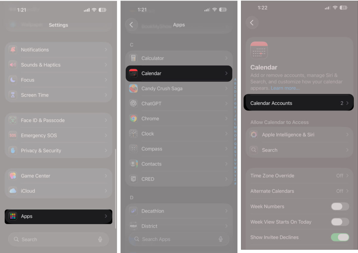 How to Sync Google and Outlook Calendars on iPhone – iGeeksBlog