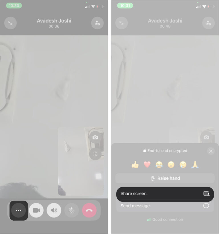 How to Share Screen on WhatsApp (iPhone, Android, and Desktop) – iGeeksBlog