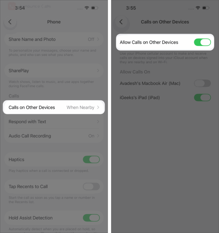 How to Stop iPhone Calls Ringing on Mac and iPad – iGeeksBlog